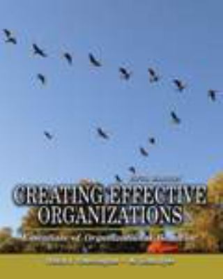 Creating Effective Organizations : Essentials of Organizational ...