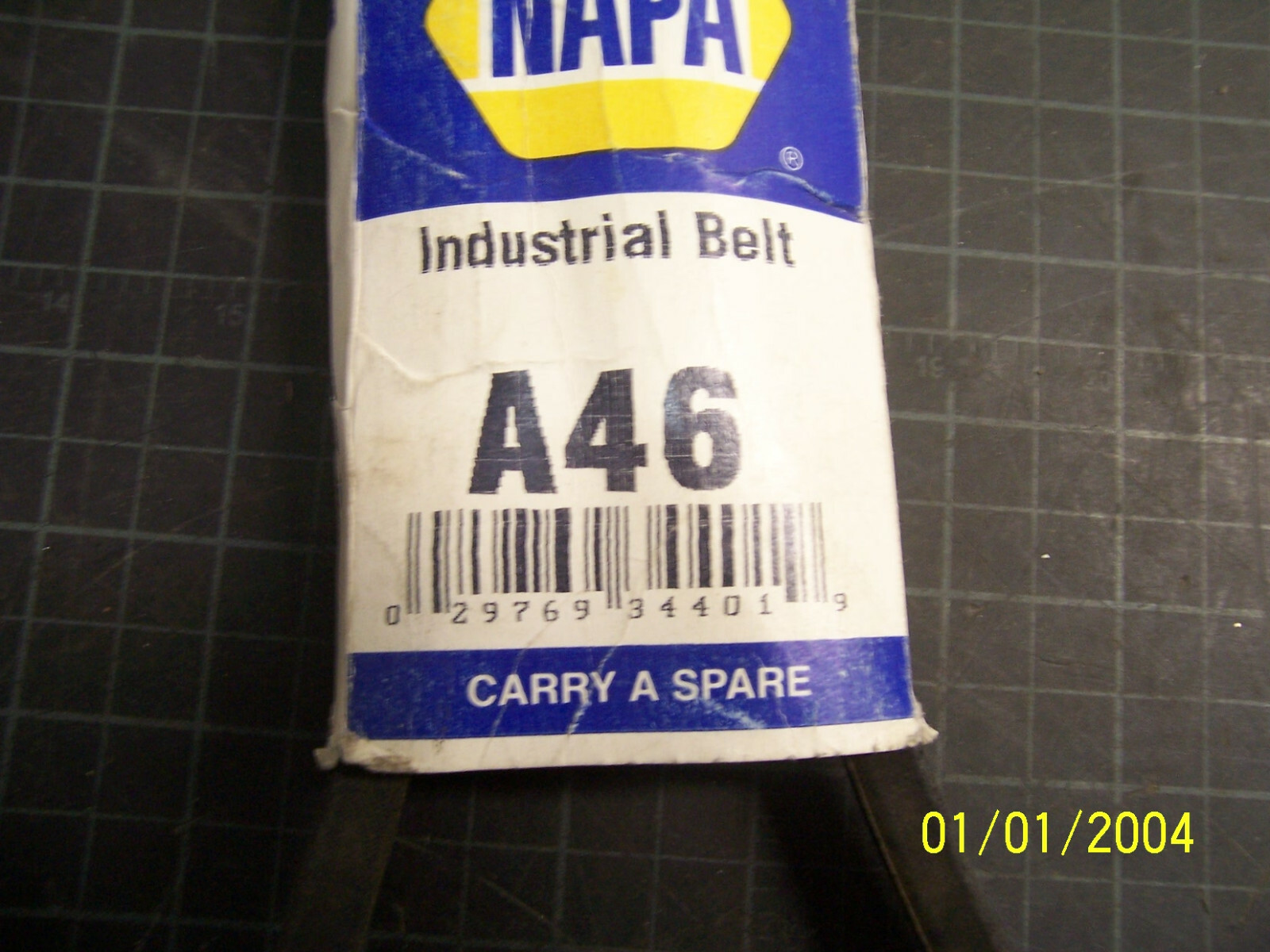 NAPA / GATES A46 V BELT, 1/2" X 48", 13mm X 1230mm, N.O.S. | eBay