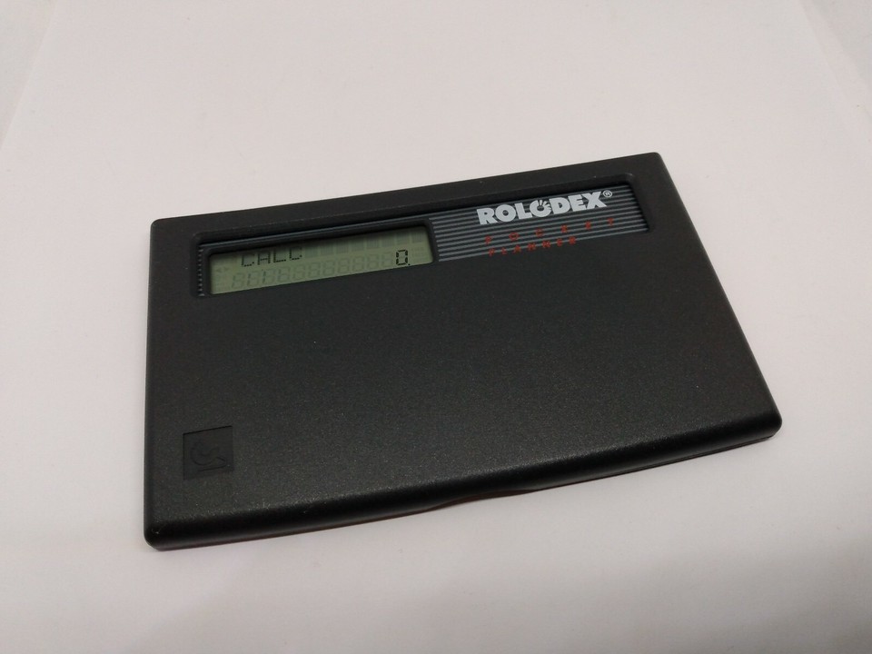 Rolodex Pocket Planner 1992 150 Names Vintage batteries not included | eBay