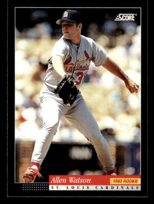 Allen Watson 1994 Score #613 St. Louis Cardinals | eBay