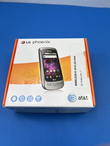 LG Optimus Phoenix P505 - Silver ( AT&T ) Android Smartphone BRAND NEW ...