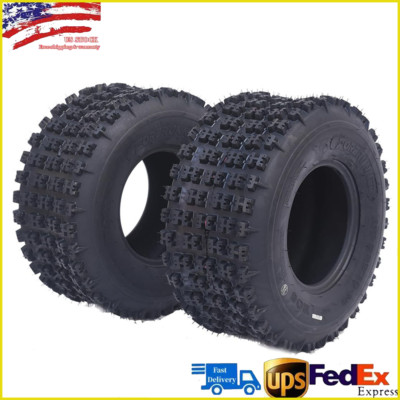 Pair of 2 20x11-9 ATV Tires 20x11x9 20x11 9 Heavy Duty 6PR ATV UTV All ...