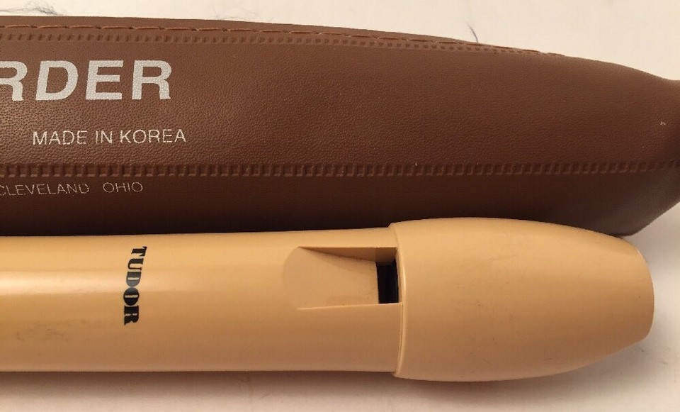 Tudor Recorder Soprano TD205 with zippered bag | eBay