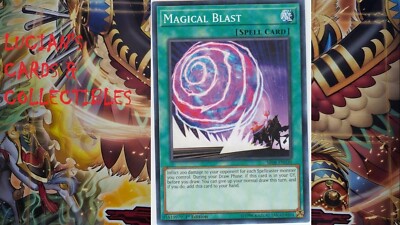 A481 YUGIOH SPELL CARD MAGICAL BLAST SR08-EN030 | eBay