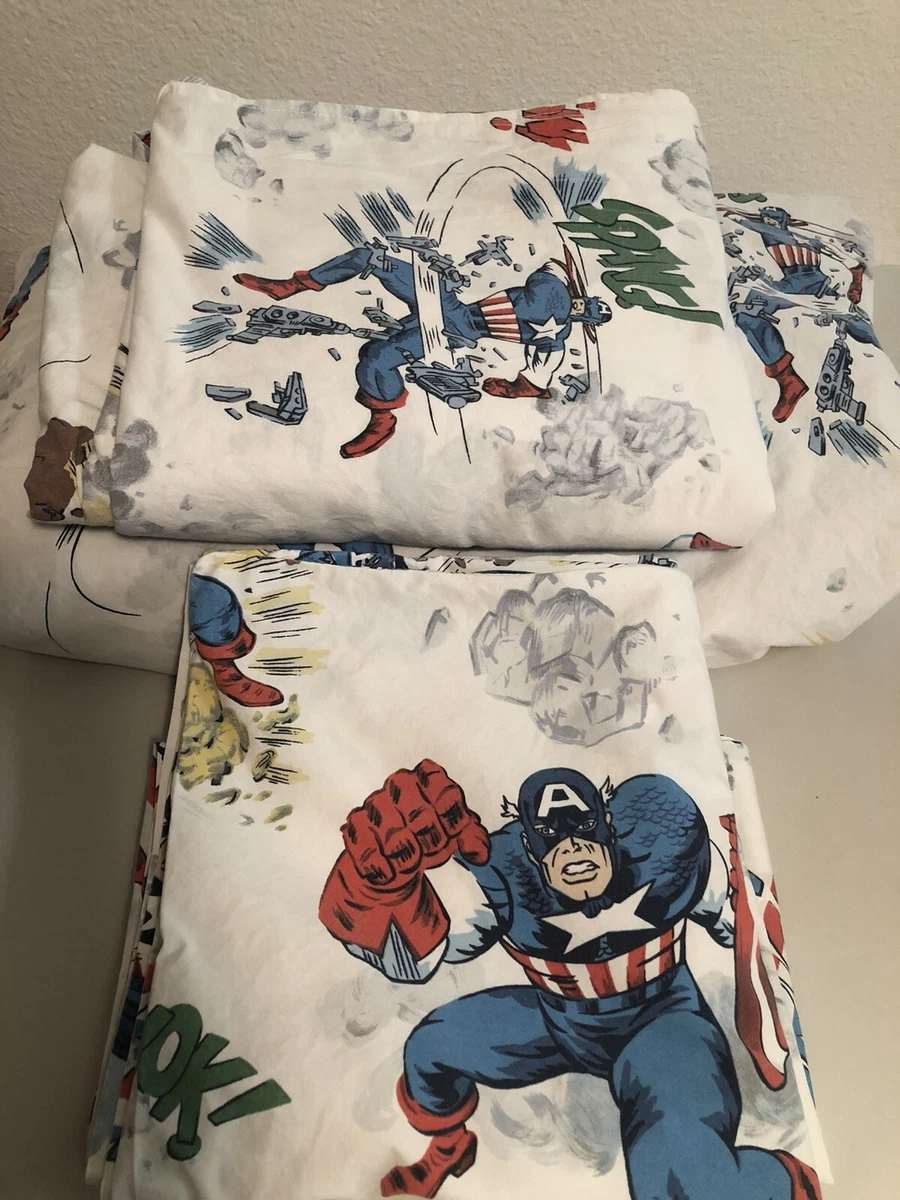 Captain America Bed Sheets