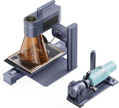 LaserPecker LP4 Laser Engraver Cutter Rotary Roller Slide Extensions ...