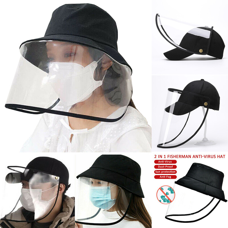 Protective Cap Anti-Spitting Dustproof Cover Outdoor Splash-Proof Hat ...