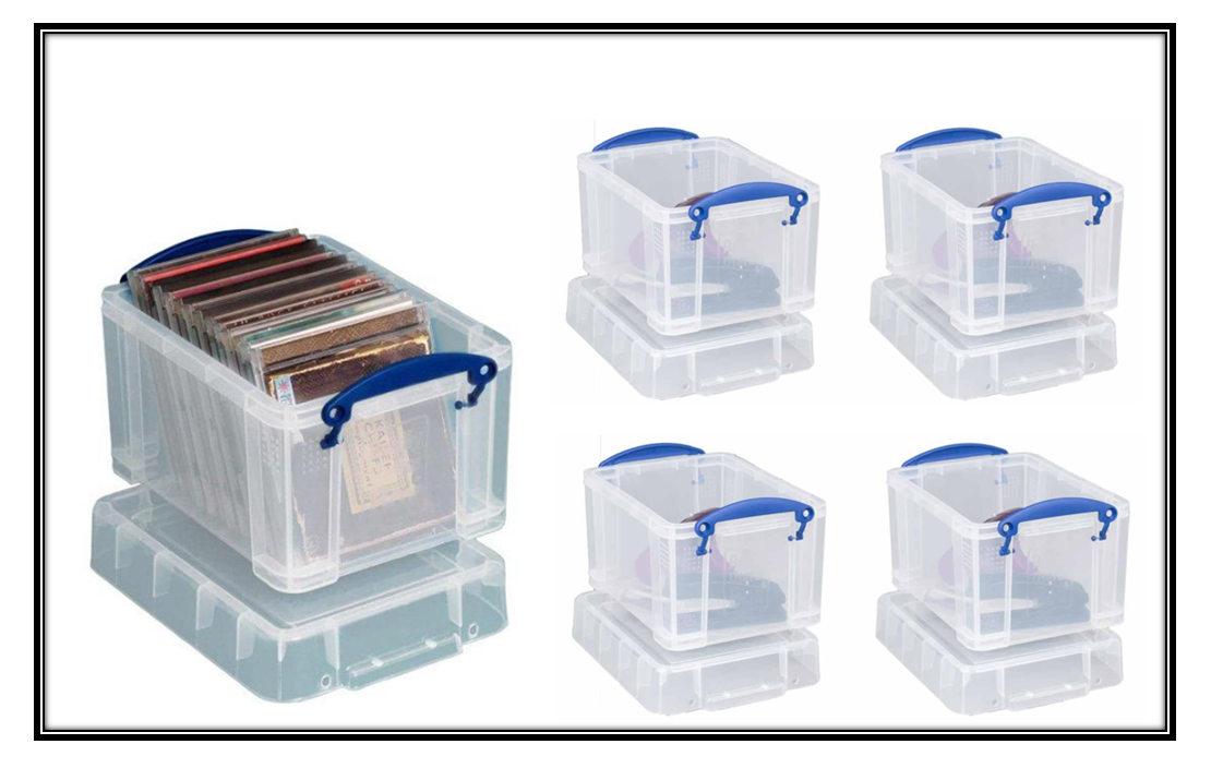 Really Useful 3 Litre Boxes with Lids Great Multi Pack Offers 1 - 20 ...