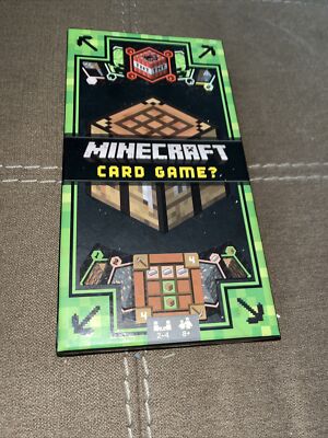 Mattel Minecraft Card Game New Open Box | eBay