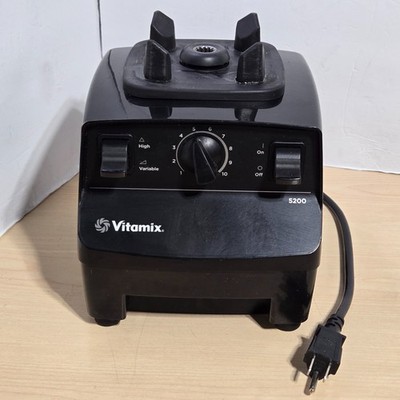 VitaMix Black 5200 BLENDER BASE ONLY - VM0103 Total Nutrition Center ...