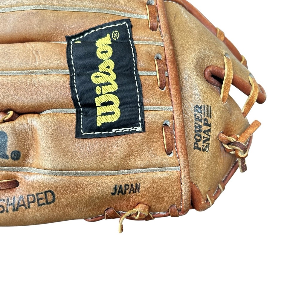 Wilson The A2000 XLC Baseball Glove Leather RHT 12" Pro Back Dual Hinge ...