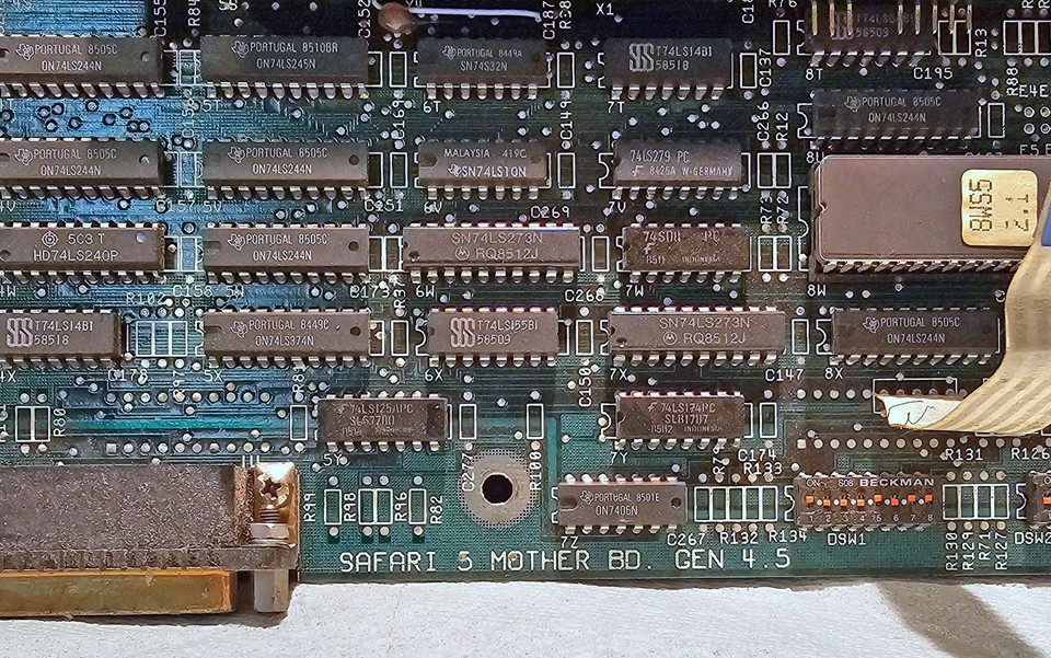 AT&T PC 6300 Plus Motherboard – Safari 5 Gen 4.5 – 1980s Vintage | eBay
