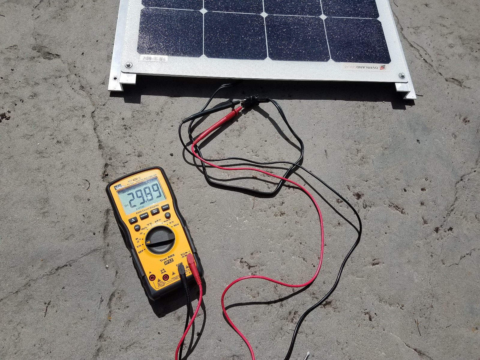 Overland Solar Four Wheel Campers FWC 160 Watt Solar Panel w/ Charge ...