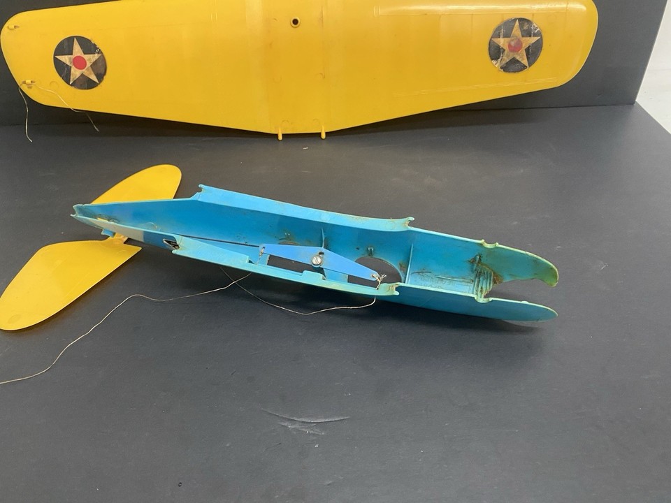 Vintage Cox .049 PT-19 Control Line Model Airplane Trainer - Blue ...