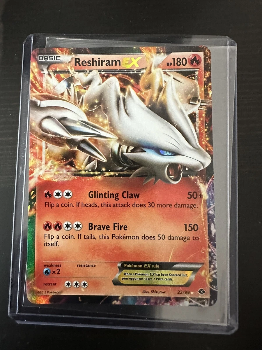 Pokemon Reshiram Card Ex