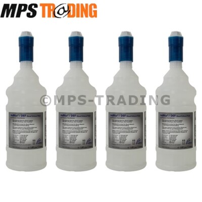 Jaguar Land Rover Adblue Diesel Exhaust Fluid 4x1.89Ltr Bottles OEM ...