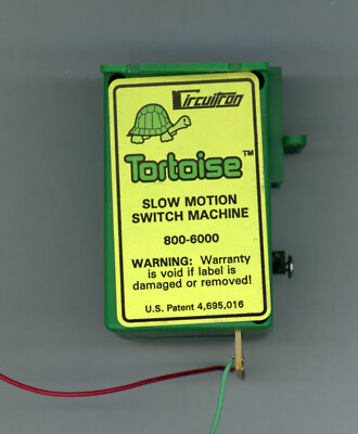 Circuitron Tortoise Slow Motion Switch Machine 800-6000 USED | eBay