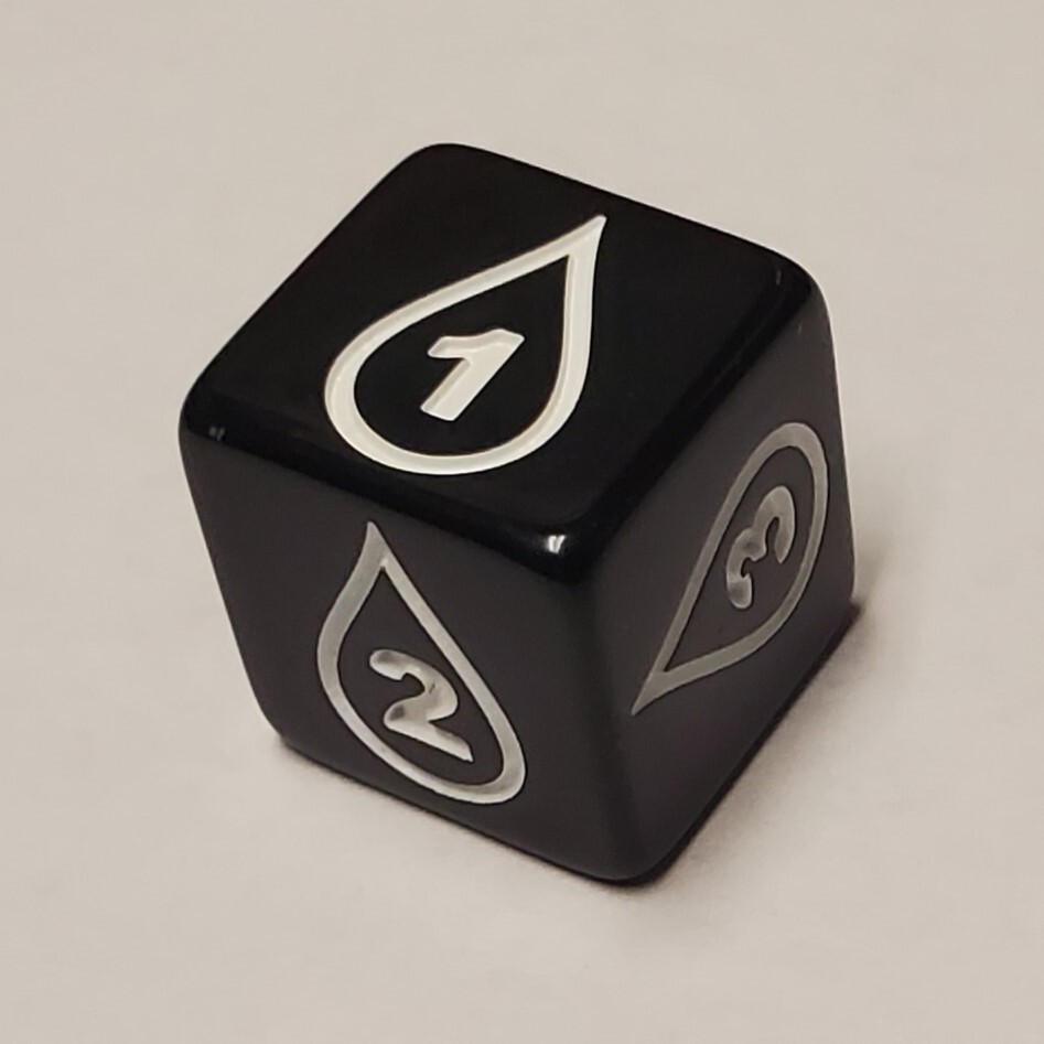 5x Oil Counter Dice Great for Magic: The Gathering Phyrexia: All Will ...