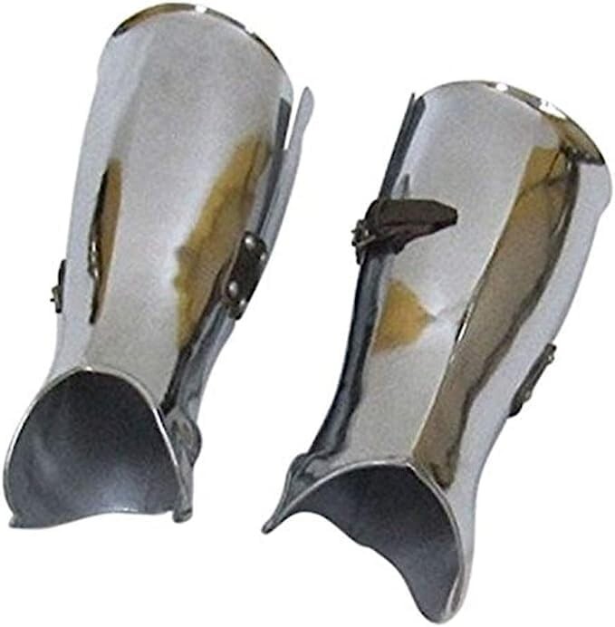 Steel Greaves - Lower Leg Armor - Fully Wearable Costume Armour | eBay