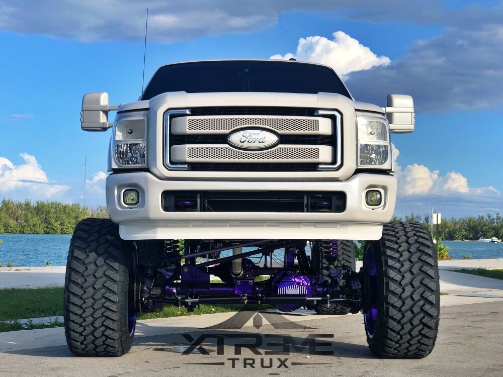 Painted 11-16 Ford F250 F350 Super Duty Grille Surround OEM Factory ...