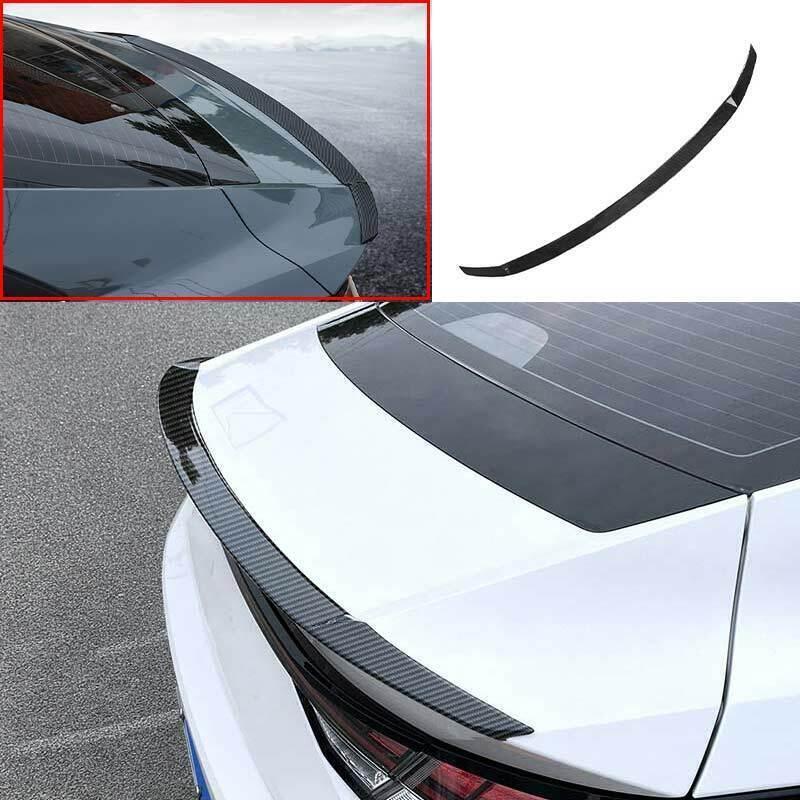 For Hyundai Elantra 2021-22 Carbon Fiber Style Rear Spoiler Tail Trunk ...