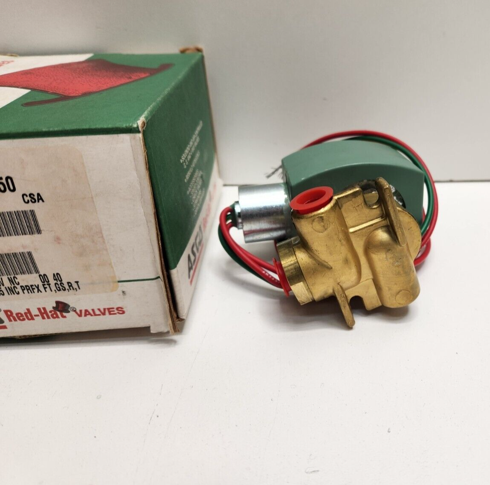 NEW OLD STOCK! ASCO 120V 1/4" 3-WAY N.C. SOLENOID VALVE 8317G35 | eBay