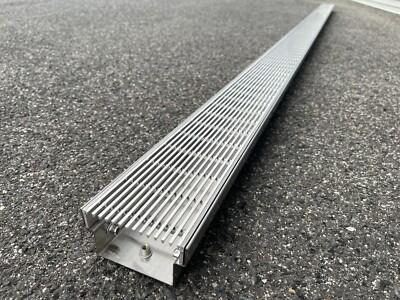 3m length stainless steel strip drain grates arround swimming pool ...