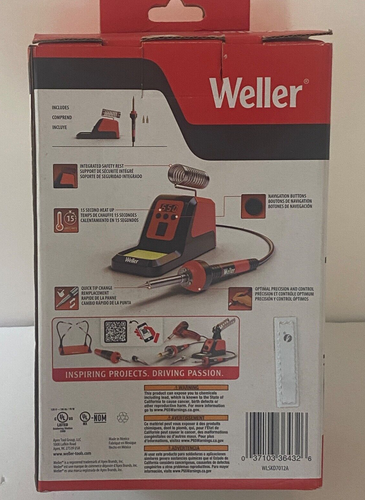 Weller Digital Soldering Station 70W Precision Iron WLSKD7012A - for ...