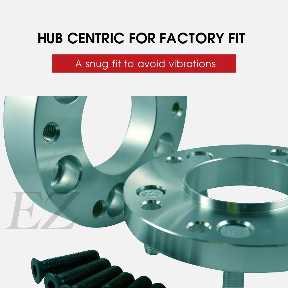 2 Wheel Adapters 4x4.25 To 5x4.5 | 1.75" | For 5 Lug Mustang Wheels on ...