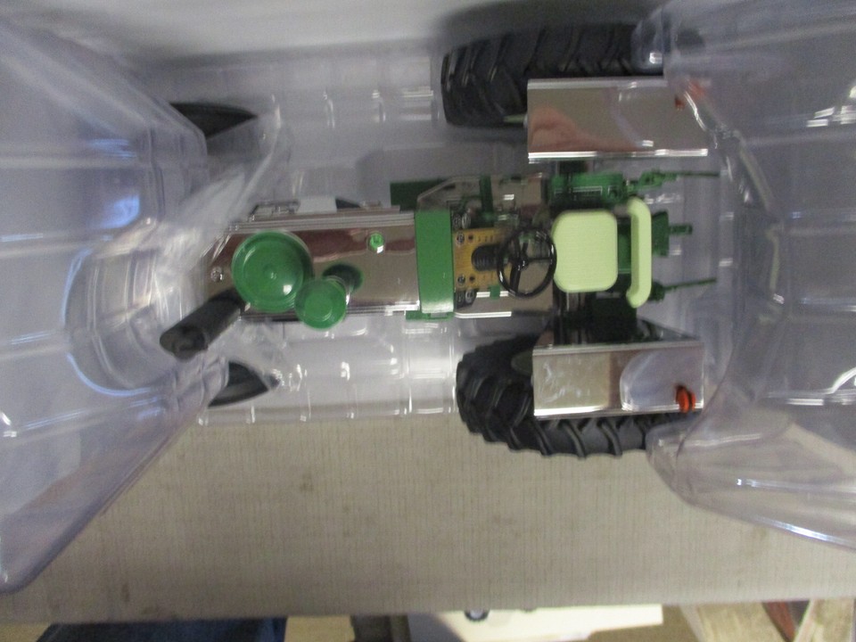 Custom Silver Chrome Oliver Model 2255 Toy Tractor, 1/16 Scale | eBay