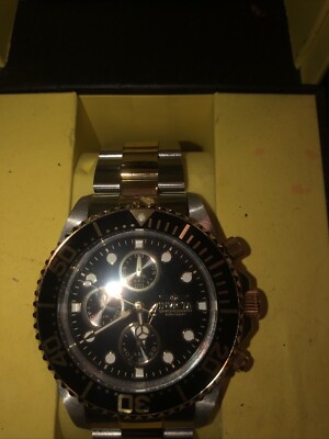 Invicta 30021 Pro Diver 43mm Blue Dial Stainless Steel Strap Two Tone ...