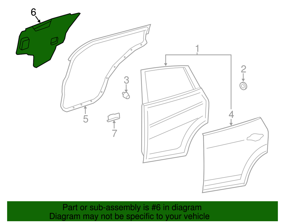 Genuine Nissan Water Shield 82860-7FR0A | eBay