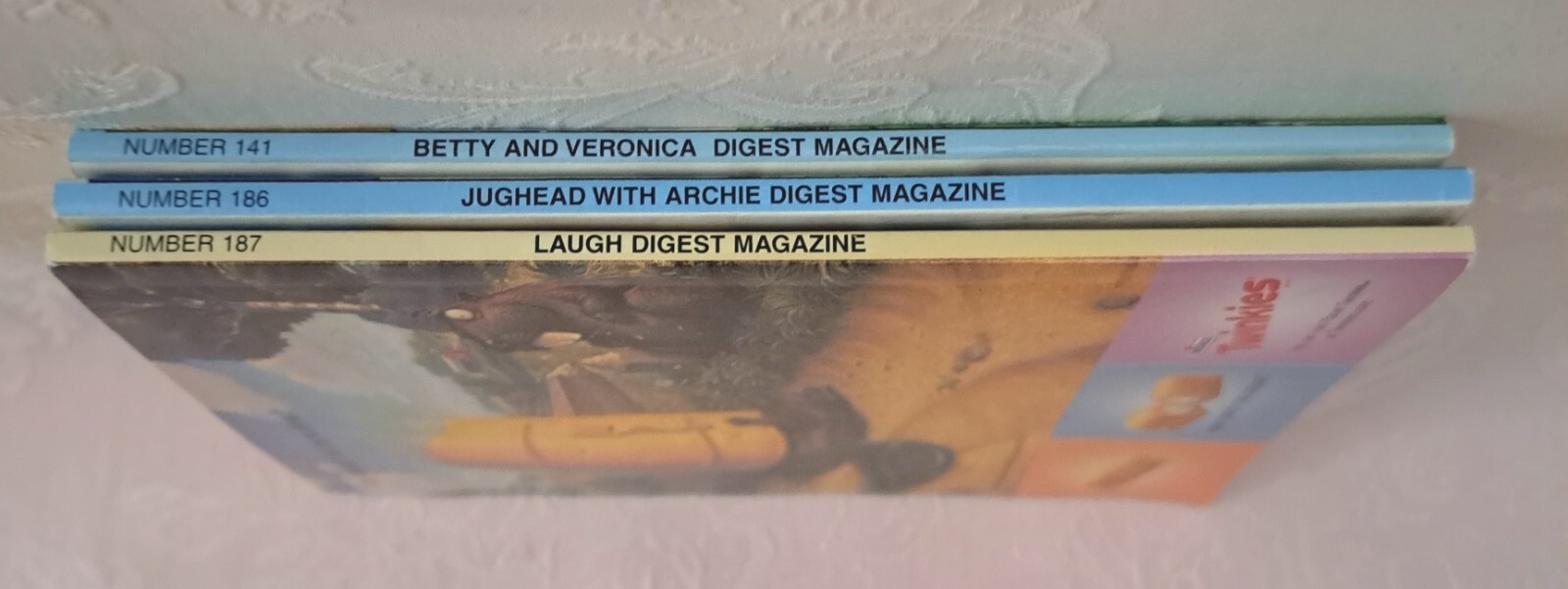 The Archie Digest Library 3 Comic Books #141, #186, #187 Good Condition ...