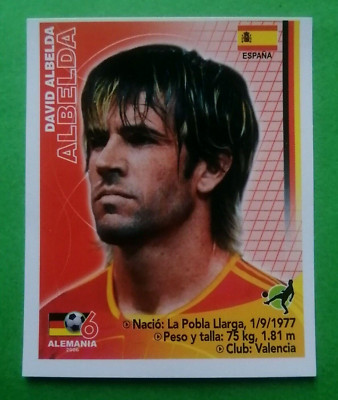 2006 Navarrete Germany World Cup FIFA #397 DAVID ALBELDA Spain Team ...