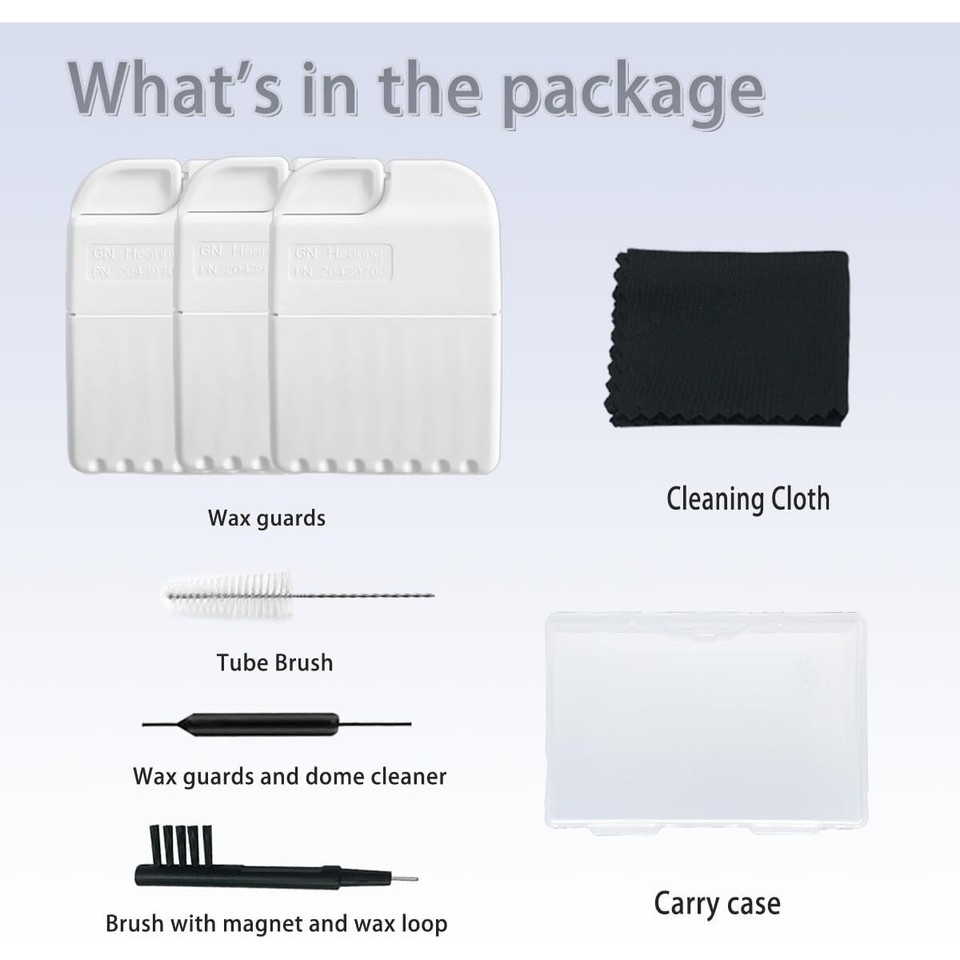 GN Cerustop Hearing Wax Guards PN 20439700 Filters for Phonak, Widex ...