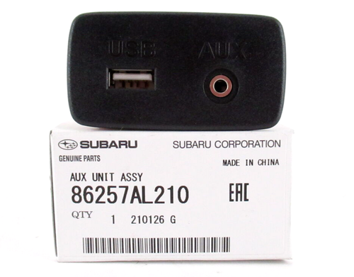 Genuine OEM Subaru 86257AL210 Auxiliary Jack USB Input Port | eBay