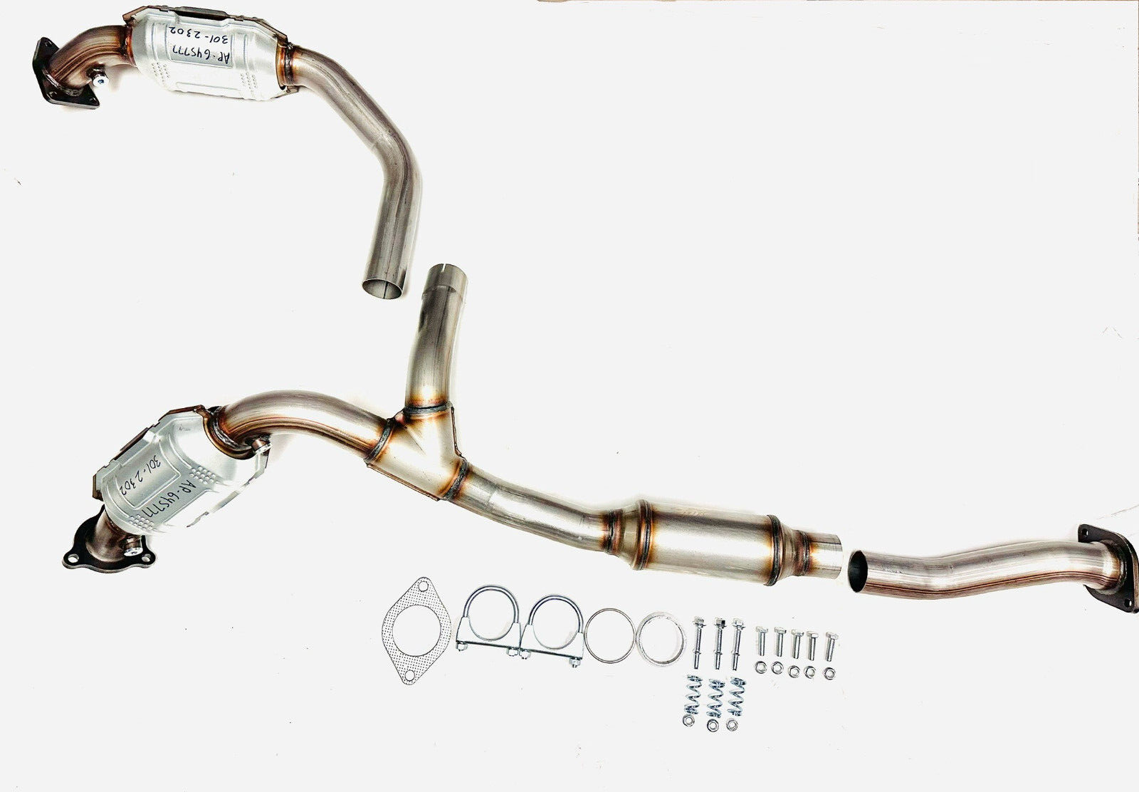 Fits: Driver/Passenger Side Y Pipe Cat For 2009-2014 GMC Savana 1500 4 ...