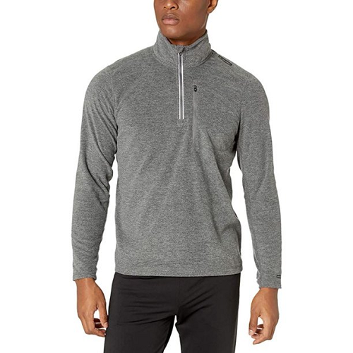 Hi-Tec Mens 1/4 Zip Long Sleeve Soft Pullover Color-Quiet Shade, Sz ...