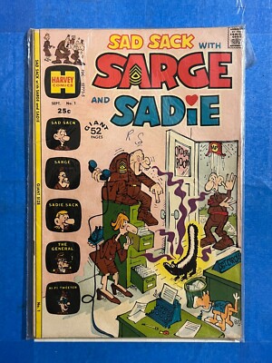 Sad Sack with Sarge and Sadie #1 (Harvey 1972) | Combined Shipping B&B ...