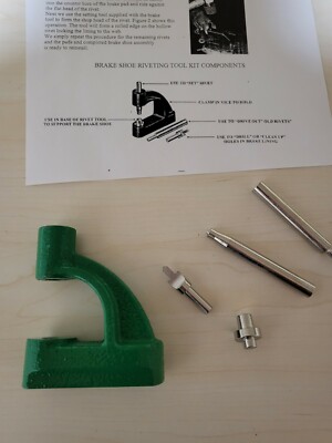 Brake Shoe Rivet Tool, Brake Shoe Lining Rivet Tool 1900-1960s | eBay