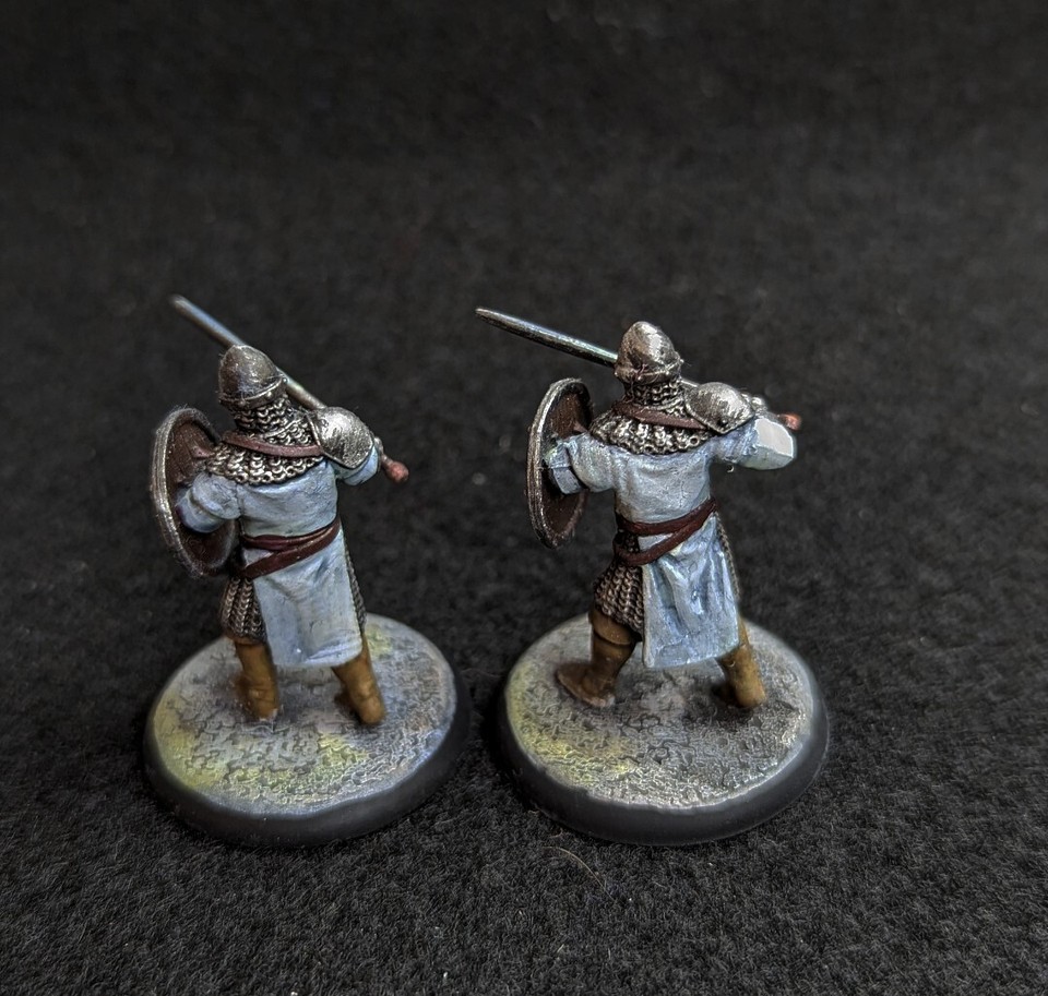 Pro Painted Human Knights City Guards Dnd Dungeons And Dragons ...