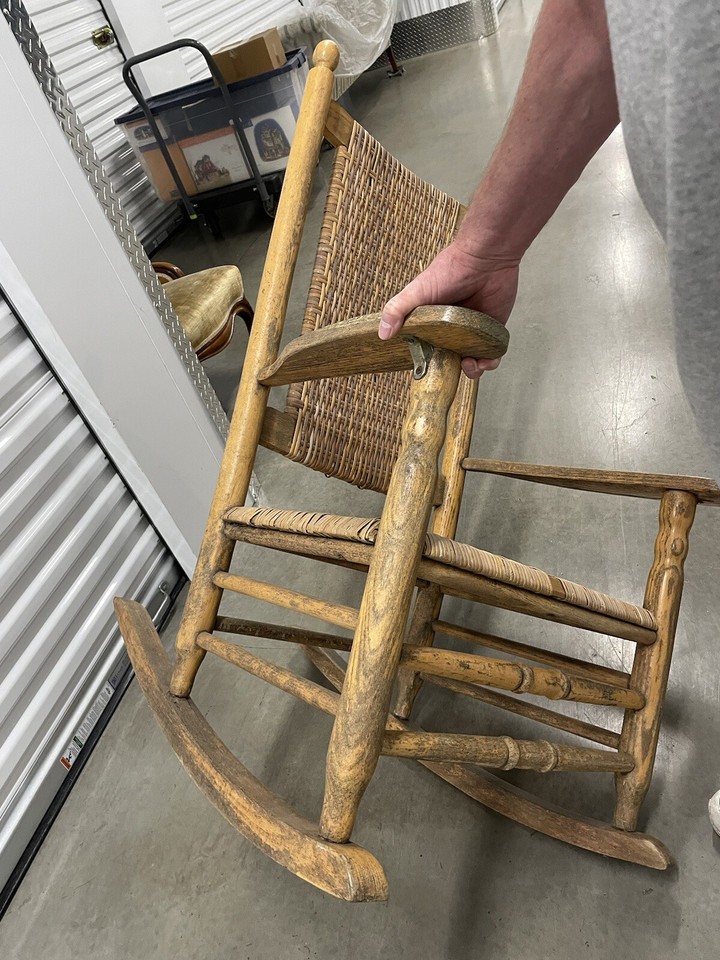 1950’s Original Kennedy Rocking Chair Carolina Rocker Style #1000 P&P ...