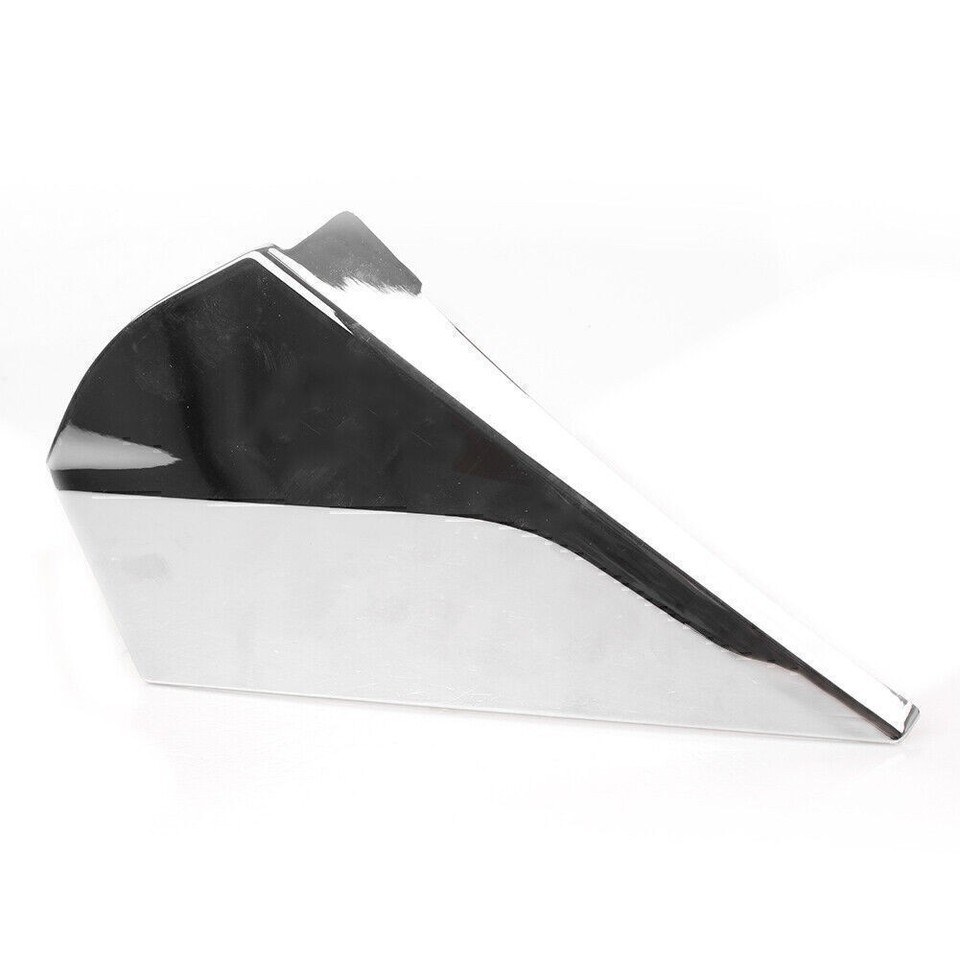 2x Chrome Rear Tail Side Window Spoiler Cover Trim For Toyota C-HR CHR ...