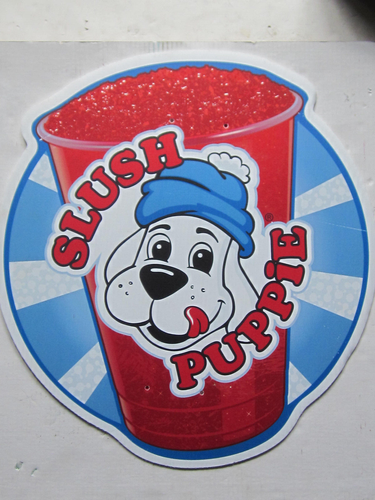 Slush Puppie Advertising Sign =23 INCHES TALL-PLASTIC | eBay