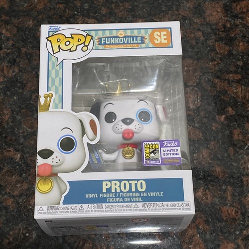 SDCC 2023 Exclusive Proto Dog Pop Funko Funkoville Official Sticker IN ...