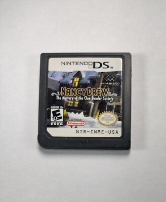 Nancy Drew: Mystery Clue Bender Society CART ONLY (Nintendo DS, 2008 ...