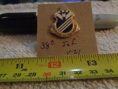 38th Infantry V-21 Unit Crest, DI, DUI (DRAW#29) | eBay