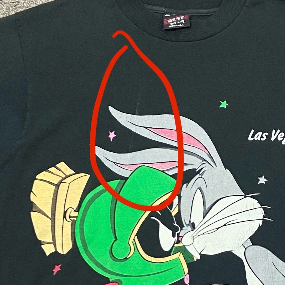 Vintage 90s FOTL Acme Ray Gun Looney Tunes T Shirt Mens Medium 1993 ...