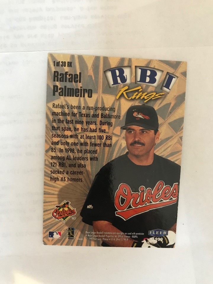1999 Fleer Ultra RBI Kings 30 card set includes Vaughn, Bonds | eBay