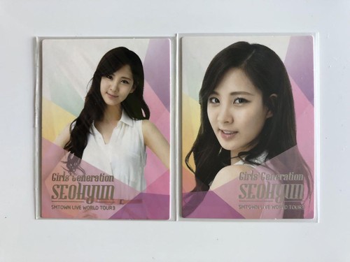 GIRLS' GENERATION SEOHYUN TRADING CARD POSTCARD OFFICIAL SONE LIMITED ...